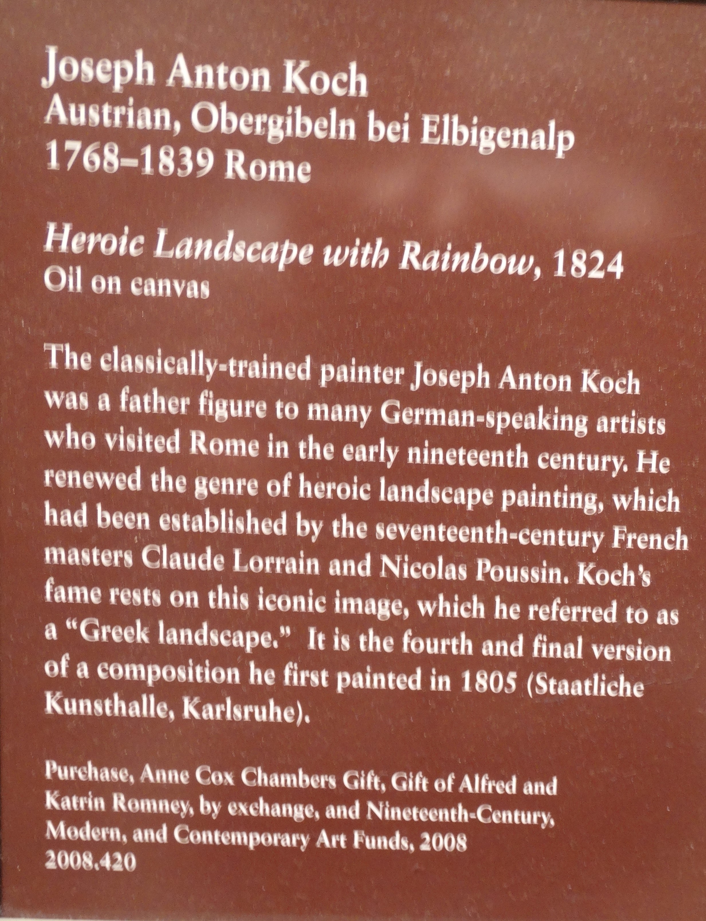 Joseph Anton Koch