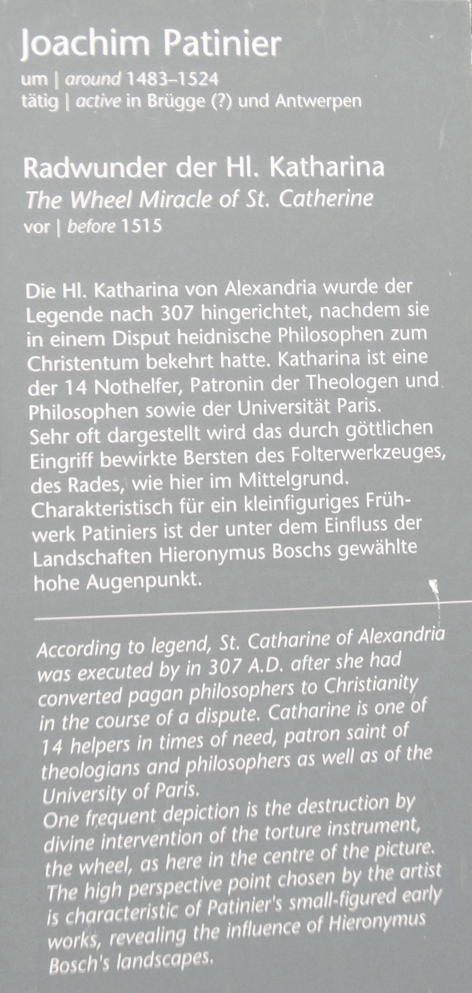 Joachim Patinier